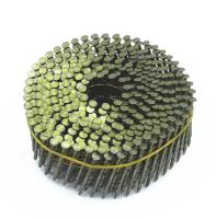 China 2.3*45mm 16 Degree Galvanized Steel Wire Welded Air Coil Nails for sale