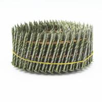 China 2.3*45mm 16 Degree Galvanized Steel Wire Welded Air Coil Nails for sale