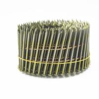 China 60mm PCN-60 16 Degree Galvanized Wire Welded Coil Plain Nails within 90 Characters for sale
