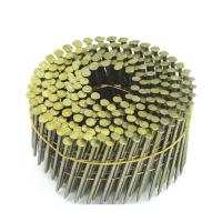 China 83mm Galvanized Wooden Pallet Coil Nails 3-1/4