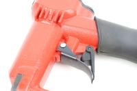 China 22 Gauge Fine Crown Air Pneumatic Staple Gun 1/4 to 5/8 Inch for Furniture Manufacturing for sale