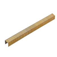 China 22 Gauge Fine Crown Air Staple 7116 5/8 Inch Length 9.10mm Crown Pneumatic Staple for Industrial Use for sale