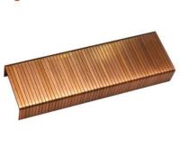 China ISO Standard Steel Copper Plating Carton Closing Staples 3518 for Packaging Needs for sale