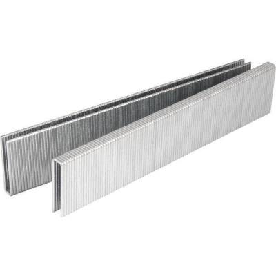 China 18 Gauge 1/4 Crown Air Staple 38mm Length 9038 Steel U-Type Nail for Pneumatic Stapler for sale