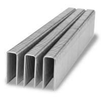 China 18 Gauge 1.25mm 1/4 Crown 25mm Pneumatic Staple for Furniture Decoration 9025 for sale