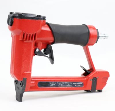 China 21 Gauge Fine Crown Air Pneumatic Stapler 8016 for Furniture Upholstery 1/4 to 5/8 Inch for sale
