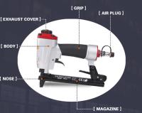 China 20 Gauge Fine Crown Pneumatic Staple Gun 1013J for Furniture Upholstery 60-100psi for sale