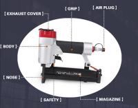 China 18 Gauge 1/4 Crown Narrow Air Stapler Gun 9040 for Upholstery and Furniture for sale