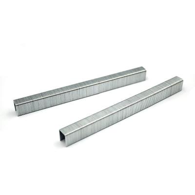 China 22 Gauge 5/8 Inch 16mm Pneumatic Staple 7116 U Type Nail 9.10mm Crown for sale