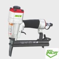 China Heavy Duty 22 Gauge Fine Crown Air Pneumatic Staple Gun 7116 Long Nose for Furniture Upholstery for sale