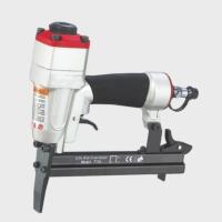 China Heavy Duty 22 Gauge Fine Crown Air Pneumatic Staple Gun 7116 Long Nose for Furniture Upholstery for sale