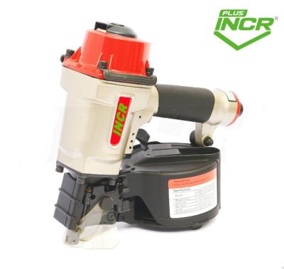 China 15 Degree Coil Nail Gun FX-CN55A Pneumatic Air Nailer for 55mm Flat Wire Welded Coil Nails for sale