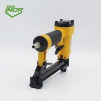 China 8016 Series Pneumatic Wide Crown Stapler 21 Gauge Air Stapler 60-100 PSI for Furniture for sale