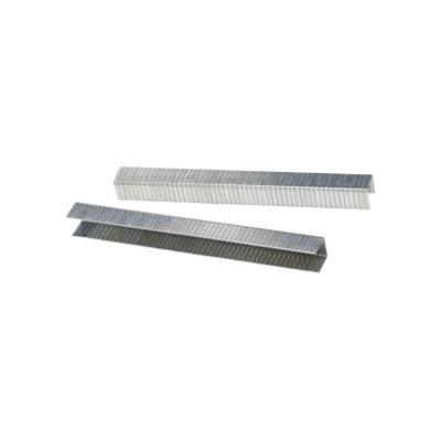China 18 Gauge 90 Series Narrow Crown U-Type Nail Steel Staples 5.50mm Crown 1.25mm Width for sale