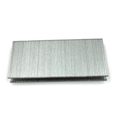 China 16 Gauge Medium Crown Air Staple Nails N25 Steel 1.60mm Width 10.80mm Crown for sale