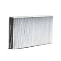 China 16 Gauge Medium Crown Air Staple Nails N25 Steel 1.60mm Width 10.80mm Crown for sale