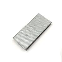 China 16 Gauge Medium Crown Air Staple Nails N25 Steel 1.60mm Width 10.80mm Crown for sale