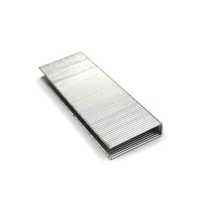 China 16 Gauge Pneumatic Staple 7/16 Crown 1.60mm Width 1.40mm Thickness N32 32mm Length for Air Stapler for sale
