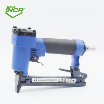 China 21 Gauge Fine Crown Air Pneumatic Staple Gun 8416 for Furniture Upholstery and Decoration for sale