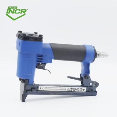 China 21 Gauge Fine Crown Air Pneumatic Staple Gun 8416 for Furniture Decoration 60-100 PSI for sale