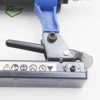 China 21 Gauge Fine Crown Air Pneumatic Staple Gun 8416 for Furniture Decoration 60-100 PSI for sale