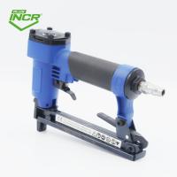 China 21 Gauge Fine Crown Air Pneumatic Staple Gun 8416 1/4-5/8 Inch for Furniture Decoration for sale