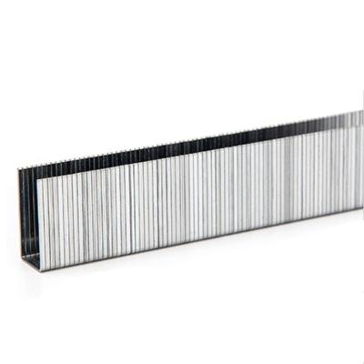China 20 Gauge 1/2 Crown 8mm Upholstery Furniture Staple 1008J Steel Wire Staples for sale