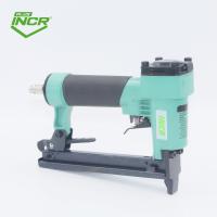 China Semi-Automatic 21 Gauge Fine Crown Air Pneumatic Staple Gun 1/4-5/8 Inch for Furniture Decoration for sale