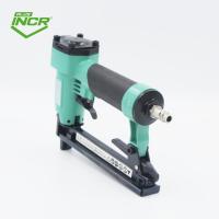 China Semi-Automatic 21 Gauge Fine Crown Air Pneumatic Staple Gun 1/4-5/8 Inch for Furniture Decoration for sale