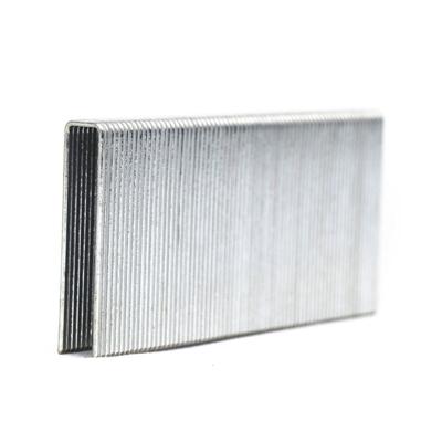 China 16 Gauge 7/16 Crown Steel Staple 25mm 1 Inch for Pneumatic Nailer N Series for sale
