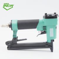 China 21 Gauge Fine Crown Air Pneumatic Staple Gun 1/4-5/8 Inch for Furniture Decoration for sale