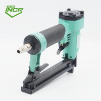 China 21 Gauge Fine Crown Air Pneumatic Staple Gun 1/4-5/8 Inch for Furniture Decoration for sale