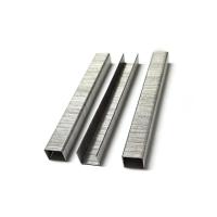 China 21 Gauge 80 Series 3/8 Crown 10mm Furniture Decoration Staple 8010 Steel 0.65mm Thickness for sale