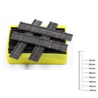 China FST High Carbon Steel Black Concrete Nails 15mm 1500pcs per Box for Professional Construction for sale
