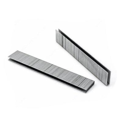 China 18 Gauge 5.5mm Crown U-Type Nail Staple 38mm Length 9038 for Furniture Decoration for sale