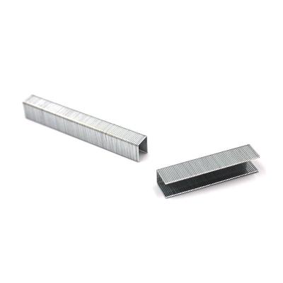 China 22 Gauge 9.10mm Crown Pneumatic Staple 7106 3/8 Length for Furniture Decoration for sale