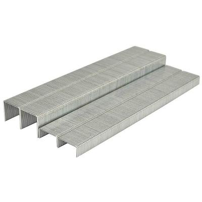China GB Standard U-Type Nail 21 Gauge 1/2 Crown 8mm 80 Series for Furniture Decoration for sale