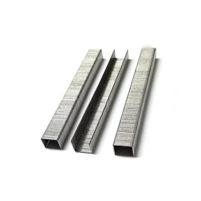 China Steel Pneumatic Staple 21 Gauge 3/8 Crown 10mm 80 Series 8010 for Furniture Decoration for sale