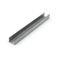China 21 Gauge 12.8mm Crown Steel U Type Staple 0.65mm Thickness for Furniture Decoration for sale