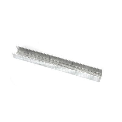 China 20 Gauge Fine Crown Pneumatic Staple A11-12 1.25mm Width 0.50mm Thickness Steel for sale