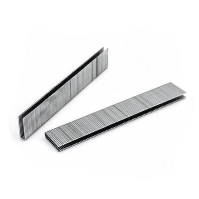 China 18 Gauge 90 Series Narrow Crown Staples 5.50mm Crown 1.25mm Width for Pneumatic Stapler for sale