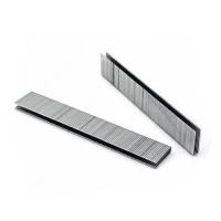 China 18 Gauge 90 Series Narrow Crown Staples 5.5mm Crown 1.25mm Width for Pneumatic Tools for sale