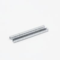China ANSI Standard 408J 4J Galvanized Industrial Wire Staples 20 Gauge 5.20mm Crown for U-Type Nail for sale
