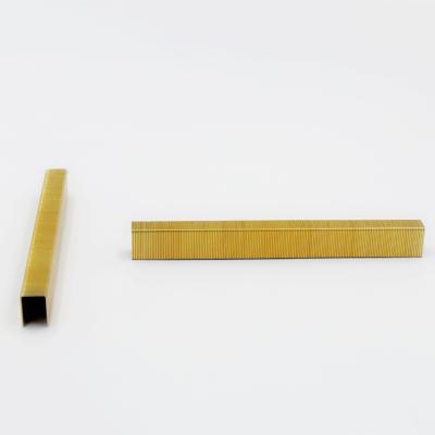 China 1414 Galvanized Industrial Wire Staples 20 Gauge with U-Type Nail for sale