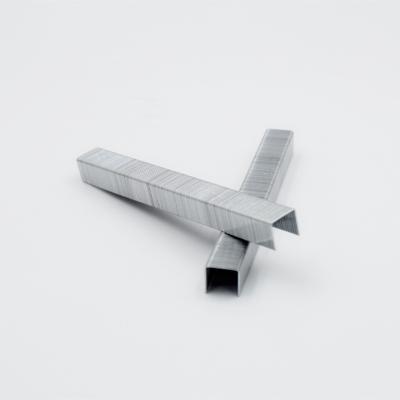 China 21 Gauge 84 Series Air Staple 8406 12.20mm Crown for Upholstery Steel Fasteners for sale