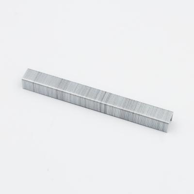 China 84 Series Galvanized Industrial Wire Staples 20 Gauge 8410 12.2mm Crown 0.55mm Thick for sale