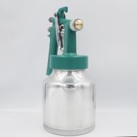 China Pneumatic Paint Spray Gun 600ml Aluminum Cup 1.3mm Nozzle Pressure Feed for Garden Tool Painting for sale