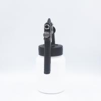 China 600ml Pneumatic Paint Spray Gun 1.3mm Nozzle Pressure Feed Sprayer for sale