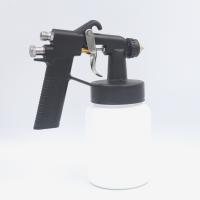 China 600ml Pneumatic Paint Spray Gun 1.3mm Nozzle Pressure Feed Sprayer for sale