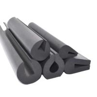 China Customized Colorful High Quality Flexible Rubber Hose Silicone Tube Foam Sealing EPDM Strip for sale